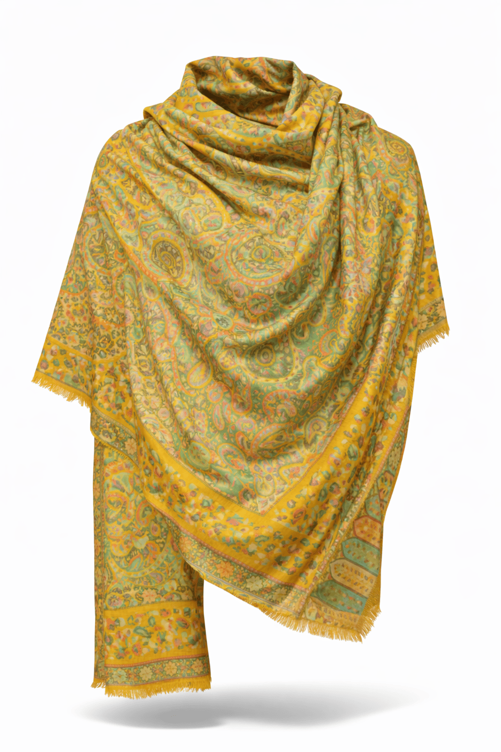 Pashtush Womens 100% Pure Wool With Woolmark Certificate Shawl, Ethnic ...